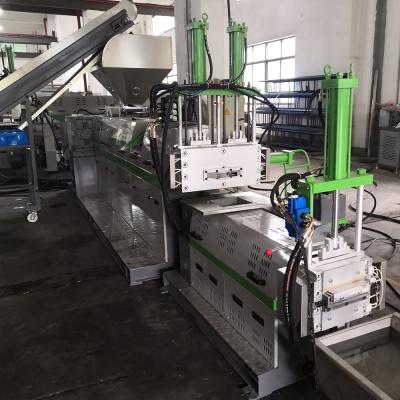 China Feeding Forced Plastic Recycling Equipment Pressing Granulation Integration for sale