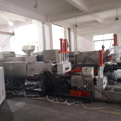 Cina Film di seta residuo del panno del nylon che ricicla e linea potere 30kw di pelletizzazione di LDT in vendita