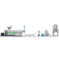 China Automatic Recycling Pet Machine / Plastic Pet Bottle Recycling Plant Custom Voltage for sale