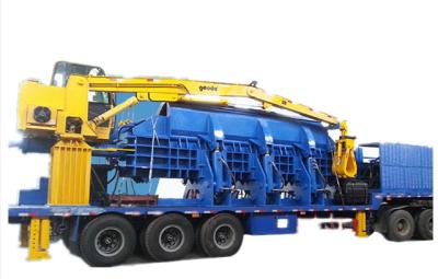 China Portable Baler Metal Hydraulic Portable Scrap Car Baler for sale