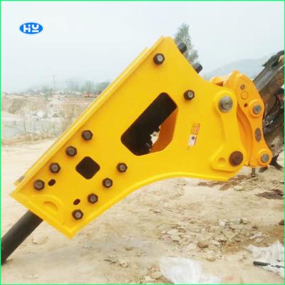 China Precise Breaking Hydraulic Rock Breaker 13 Ton Excavator Attachments for sale
