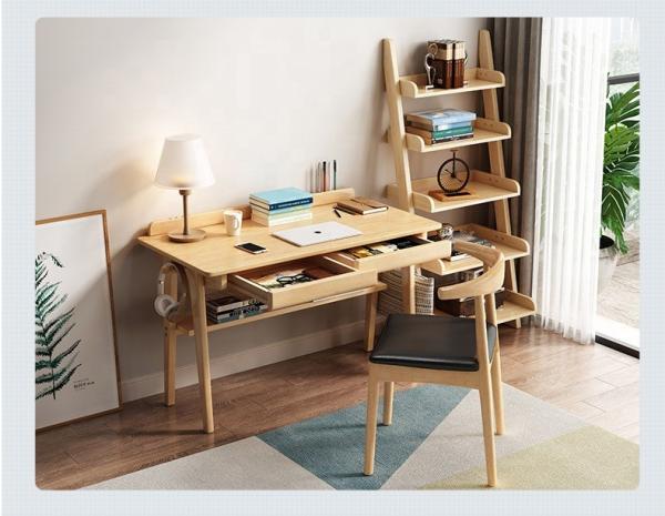 Quality Customized Wood Computer Desk with Eco-friendly Surface Material Durable for sale