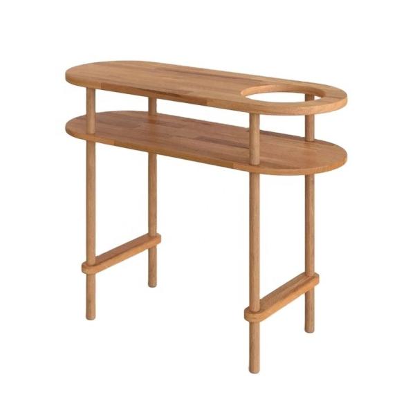 Quality Console Sofa Solid Wood Nature Console Table for Bathroom Entrance Table Hallway and Home Furniture for sale