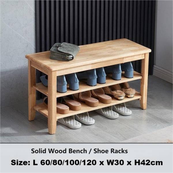 Quality NO Folded Shoe Storage Rack Simple Household Shoe Cabinet Made of Beech Wood for sale
