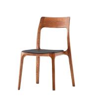 China Solid Wood Frame Customization Dining Chairs for Modern Restaurant Stacking for sale