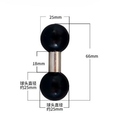 Cina adattatore di alluminio regolabile RoHS del supporto 25mm della palla di 0.02kgs 66mm in vendita