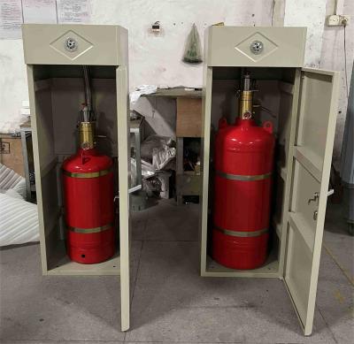 중국 도서관을 위한 잔여물 없는 내각 HFC227ea 화재 진압 시스템 판매용