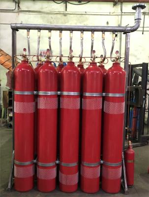 중국 통신 방을 위한 80L IG 100 불활성 가스 화재 진압 시스템 판매용