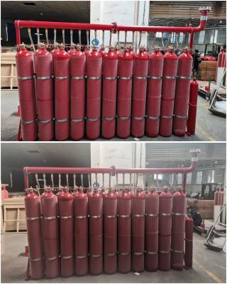 중국 무향실을 위한 80Ltr 이너젠 IG541 불활성 가스 화재 진압 시스템 판매용