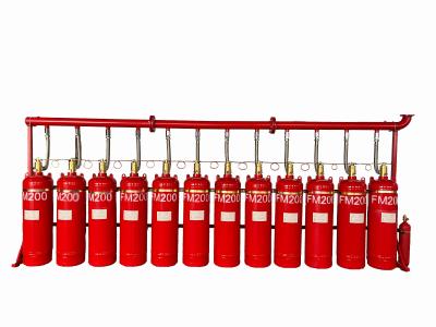 China Non Corrosive HFC227ea Fire Suppression System Without Pollution For Library for sale