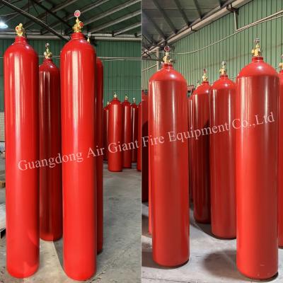 China Argonite IG55 Clean Agent Suppression System Cylinder For Industrial for sale