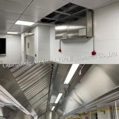 China Double Bottles Automatic Protection Restaurant Hood Fire Suppression System For Hotel Fire Fight for sale