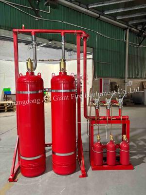 China Enclosed Flooding HFC227ea Fire Suppression System Without Residue For Library for sale