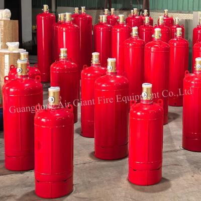 China Cylinder Of FM200 Low ODP Clean Agent Fire Suppression System for sale