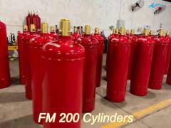 cilindro para sistema de extinção de incêndio FM200 de alta qualidade sem poluição para centro de dados