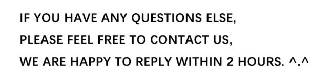 Customer support and ordering process