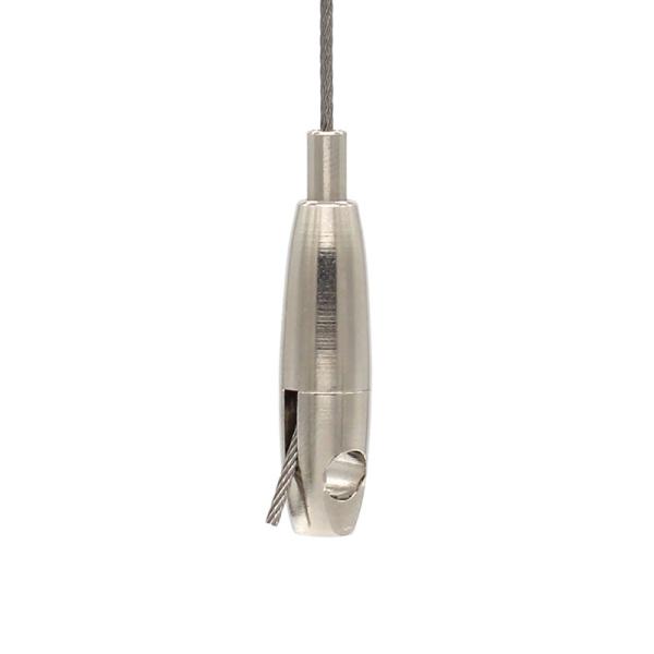Quality Customized Side Exit Cable Gripper 7x7mm Suspension Cable Gripper For Hanging for sale