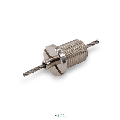 China Ajustable Length Suspension Cable Gripper Space Saving Bottom Exit Grippers Y8-801 For Hanging System for sale