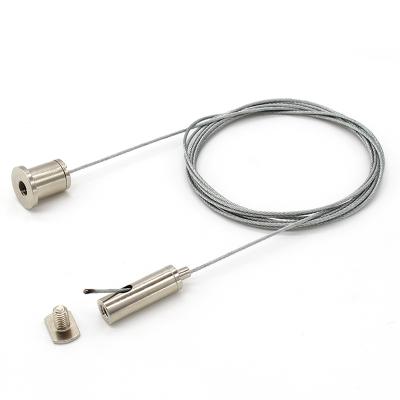 China High Precision Suspension Cable Hanging Kit For Panel Lights Hanging for sale