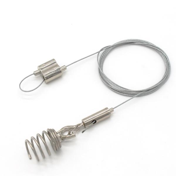 Quality Customizable Looping Gripper Wire Rope Hanging Kit For LED Panel Lights for sale