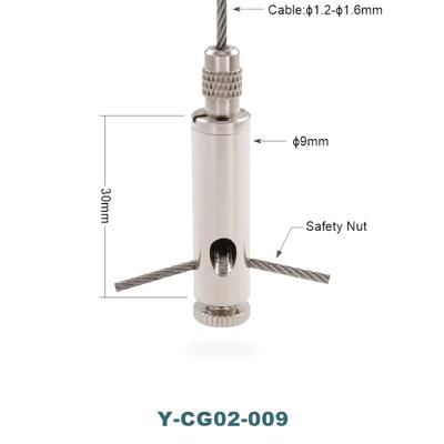China Y Shaped Griplock Cable Gripper Vibration Resistant High Security M5 Thread for sale