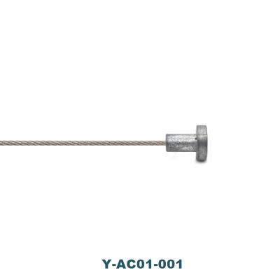 China Die Cast Stainless Steel Cable Assemblies With T End Heat Resistance for sale