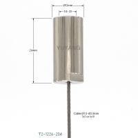 China Customized Suspension Cable Gripper 1 / 4 - 20 Thread Cable Ceiling Mount Safety for sale