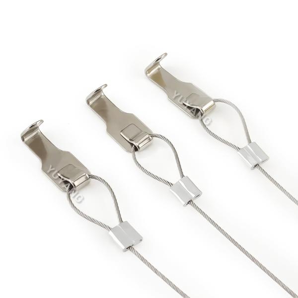 Quality Easy Install Cable Display System Stainless Steel Picture Hanging Wire Kit 1mm for sale