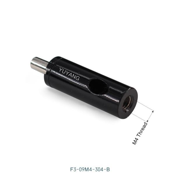 Quality Black Coated Side Exit Cable Gripper 1.5mm M4 Internal Thread Wire Cable for sale