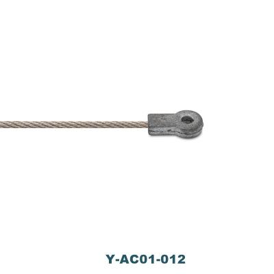 China 1.0 Mm Galvanized Lifting Rope Sling Eye End Terminal Safety Smooth Operation for sale