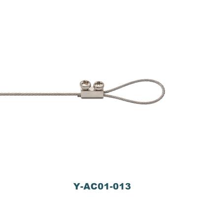 China 1.2mm Flexible Wire Rope Loop Customized Steel Cable With Loops Corrosion Resistance for sale