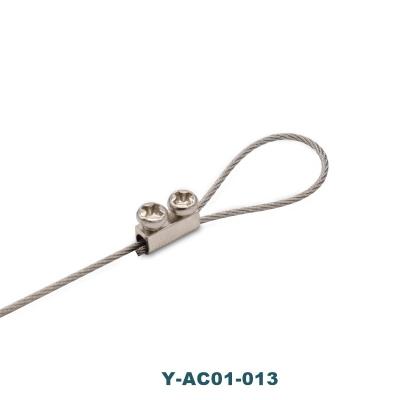 China 1.2mm Flexible Wire Rope Loop Customized Steel Cable With Loops Corrosion Resistance for sale