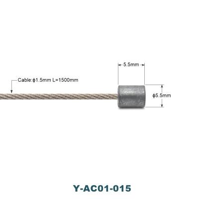 China Stop End Wire Rope Assemblies Galvanized Customizable For Lighting And Hanging for sale