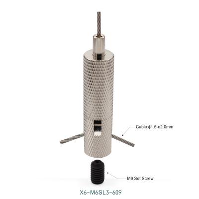 China Cross Cable Looping Gripper For 2 Hanging Wire Mesh Pattern Process X6-609 for sale