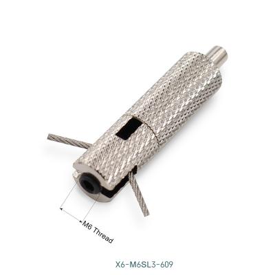 China Cross Cable Looping Gripper For 2 Hanging Wire Mesh Pattern Process X6-609 for sale