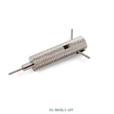 China Cross Cable Looping Gripper For 2 Hanging Wire Mesh Pattern Process X6-609 for sale