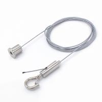 China Steel Cable Suspension Kits Ceiling Wire Hanging Kit With Spring For Acoustical System for sale