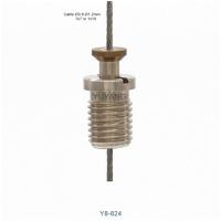 China M8 Thread Brass Cable Gripper Nickel Plating Easy Integration Customization for sale