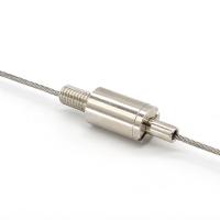 China Thread M5 Lighting Suspension Cable Gripper Bottom Exit Hanging Cable Gripper for sale