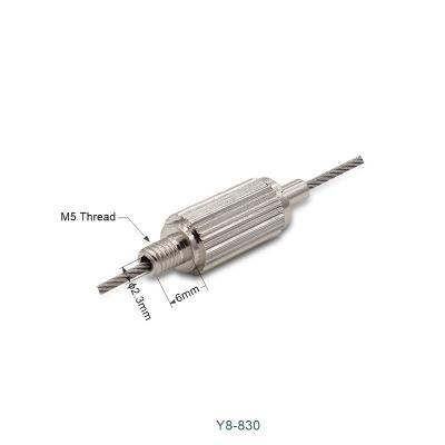 China Fixed Wire Cable Grippers M5 Y8-830 Slip Resistant For Aligning Pendant Lights And Linear LEDs for sale