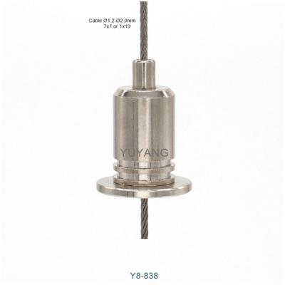 China High End Lighting Suspension Cable Grippers 21mm Height For Commercial And Household for sale