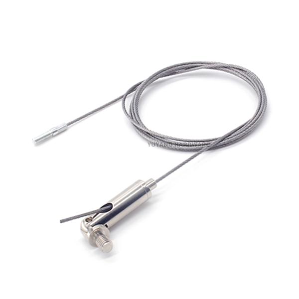 Quality Screw Ceiling Fixing Light Suspension Set Custom Steel Wire Rope with Adjustable for sale
