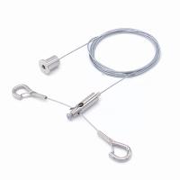 China Y Wire Rope Suspension Kit With Hook for Hanging Frames,Potted,Lighting for sale
