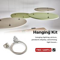 China High Quality Looping Gripper Cable Kit Custom Coated Cable Suspension Kit with Snap Hook for sale