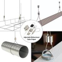 China Looping Gripper Suspension Kit Durable Adjustable Wire Rope Assembly for sale