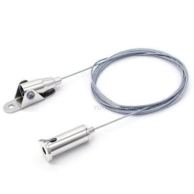 China High Quality Adjustable Ceiling Cable Suspension Kit Lighting Picture Steel Wire Hanging Cable Kit for sale