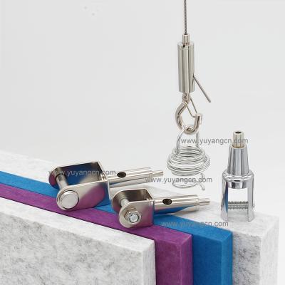 China Hot Sales Cable Gripper Sound Insulation Board Accessories Good Price Hanging Kit for sale