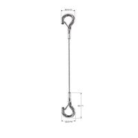 China New Design Ceiling Hook Kit Adjustable Cable Hanging Kit Ceiling Lamp Attachment for Lights for sale