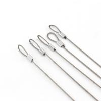 China Custom Cable Assembly Lifting Sling Stainless Steel Wire Rope With Loop for sale