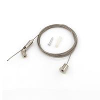 Quality Adjustable Ceiling Mounted Swivel Joint Gripper Wire Rope Suspension Kit Custom for sale